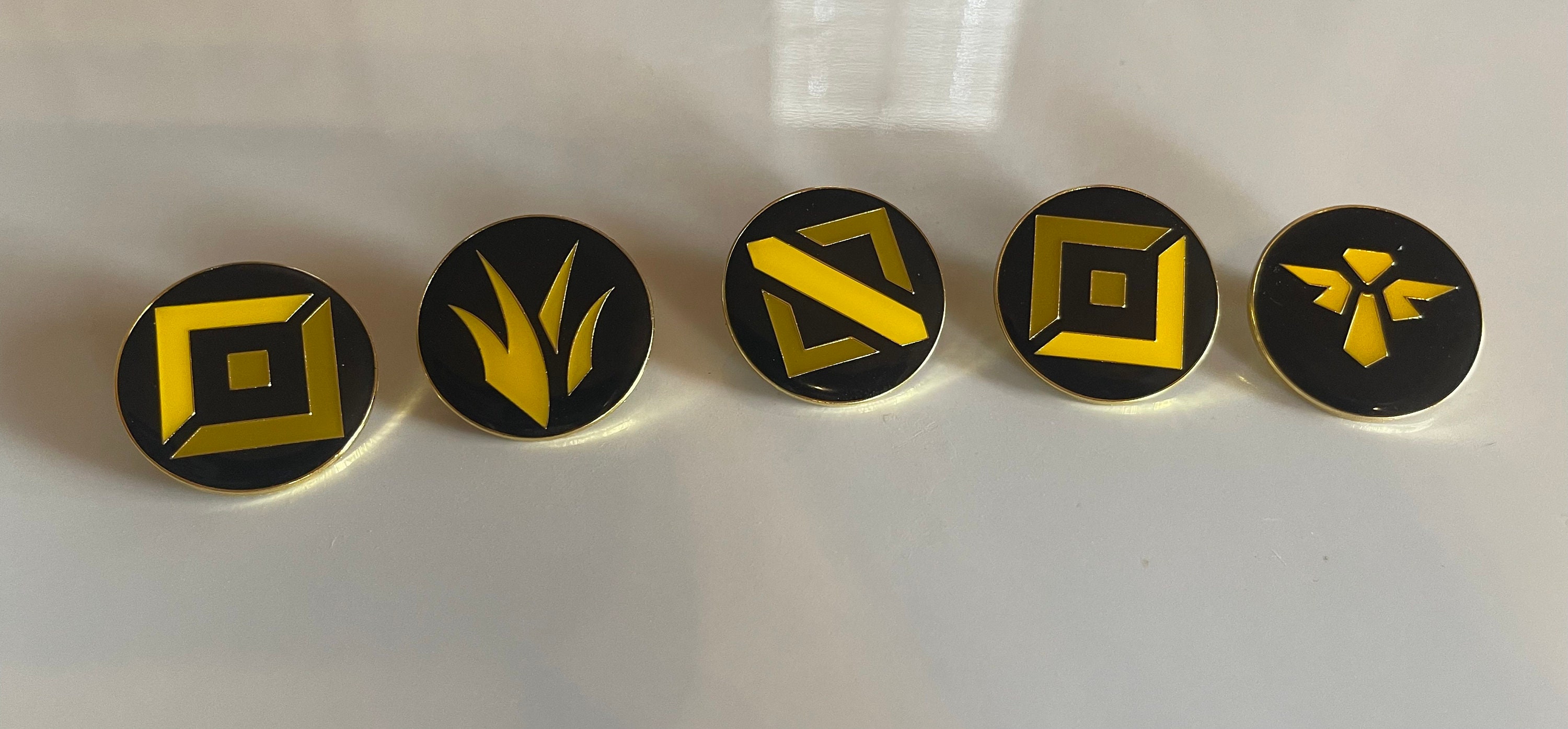 All League of Legends Roles and Lanes Enamel/lapel Pins Top, Jungle/jg ...