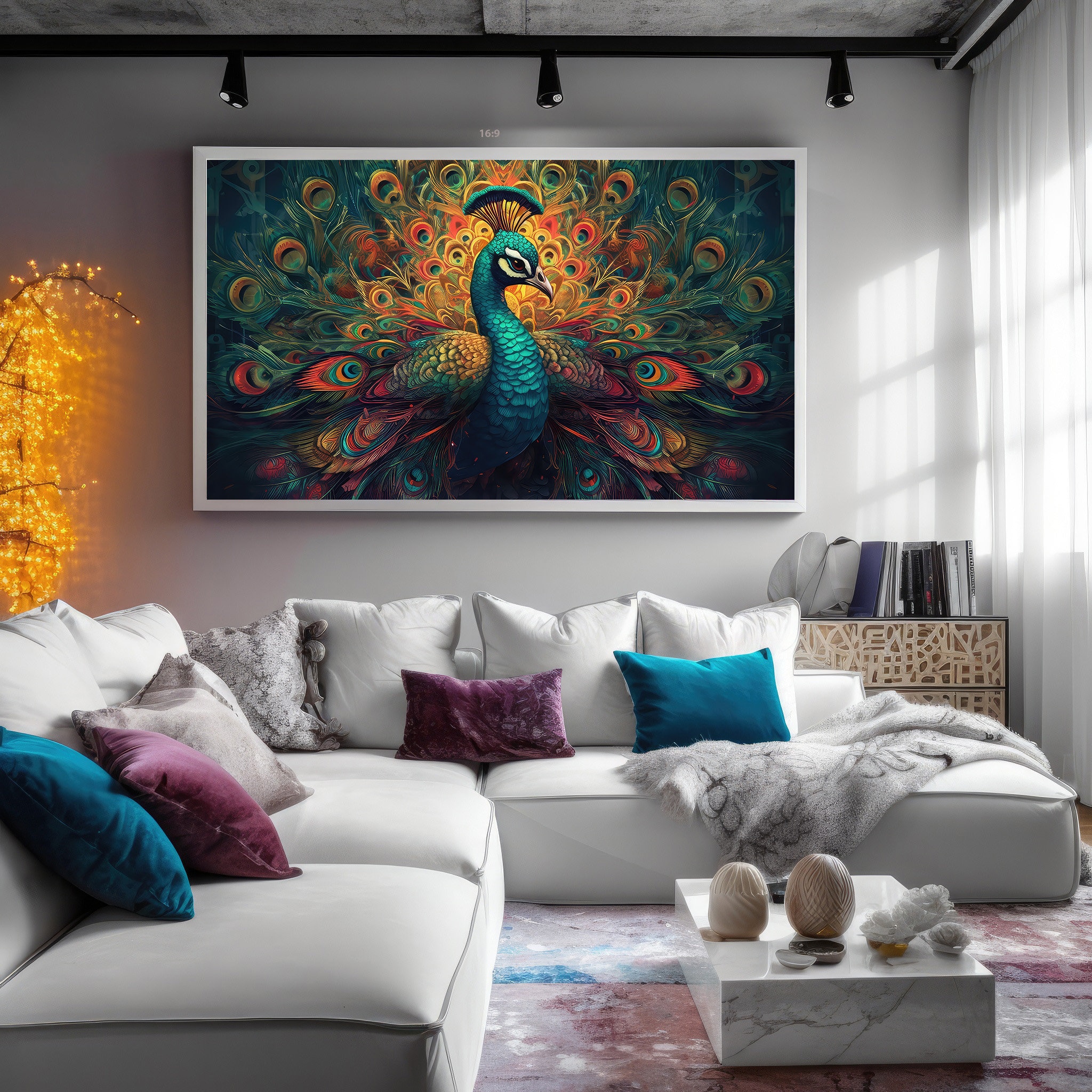 Peacock A Breathtaking Printable Wall Art of a Peacock, Peacock for a ...