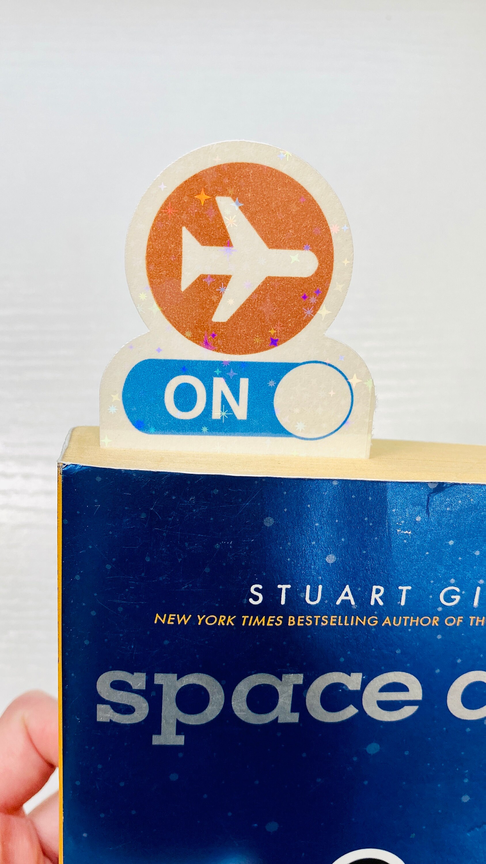 Airplane Mode Magnetic Bookmark SVG Template: Funny DIY Craft - Etsy