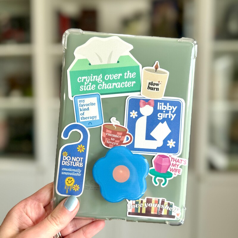 Bookish Stickers - Etsy