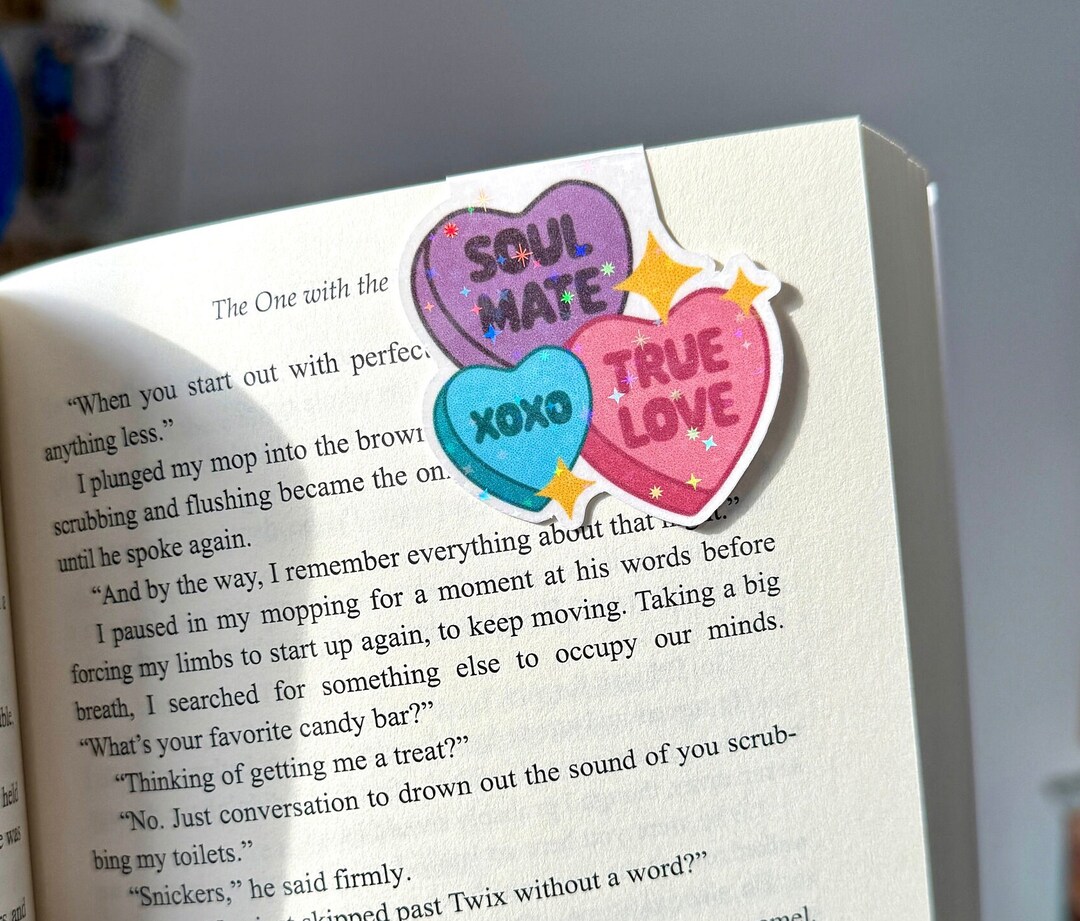 Candy Heart Magnetic Bookmark: Soul Mate, True Love (PNG File) - Etsy