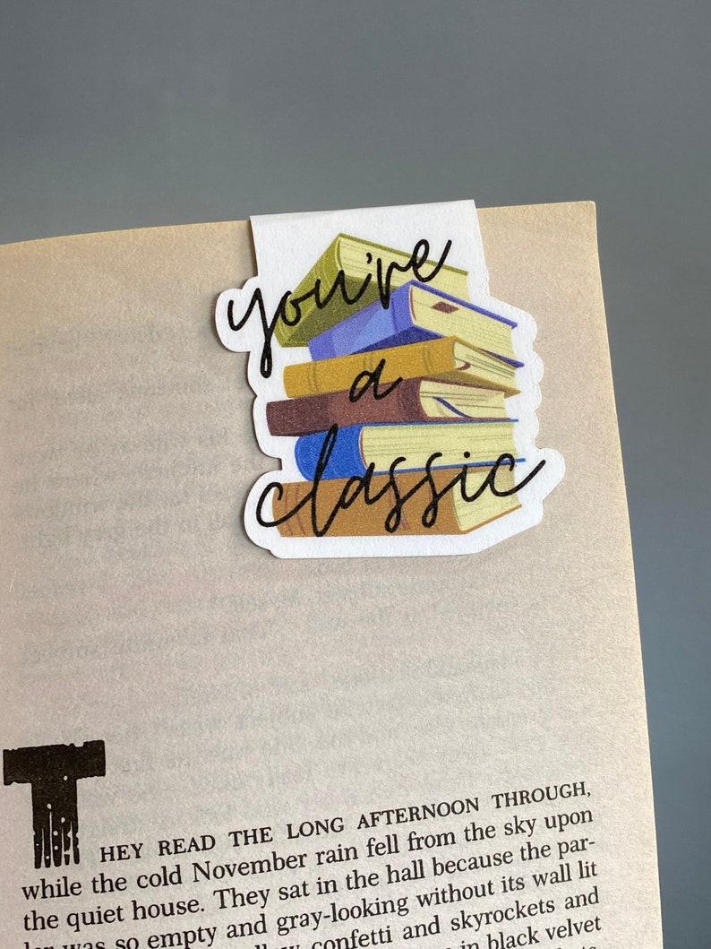 You're A Classic Bookmark PNG File Cricut Template - Etsy