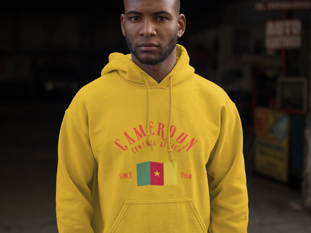 Cameroun Flag Hoodie, Cameroun Hoodie, Cameroon Flag Hoodie, Cameroon ...