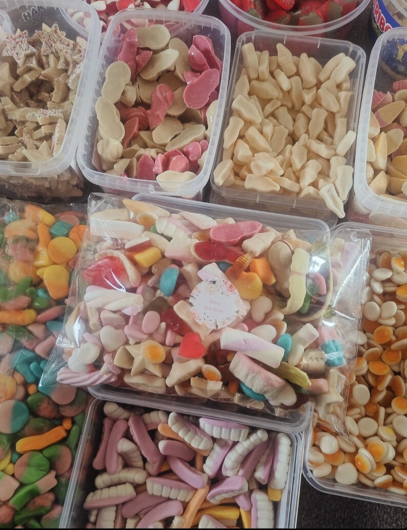 Pick & Mix Sweet Bags - Etsy