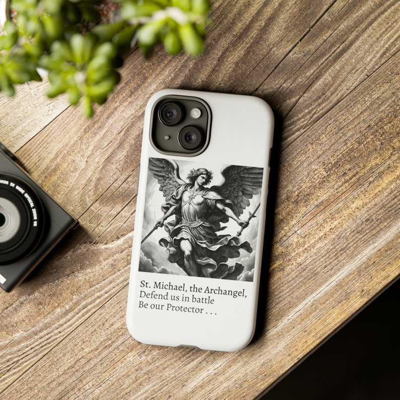 St. Michael the Archangel Phone Case - Etsy