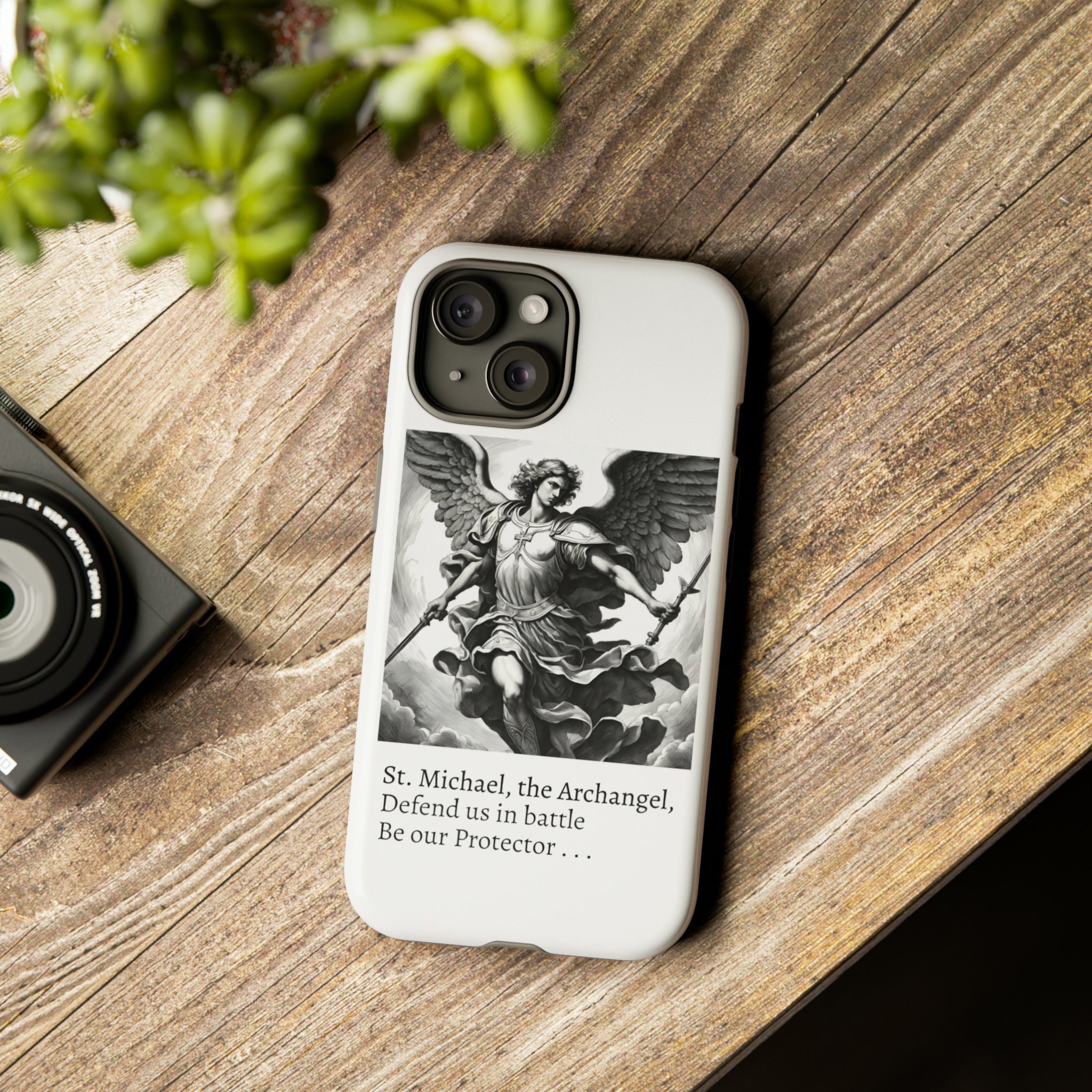 St. Michael the Archangel Phone Case - Etsy