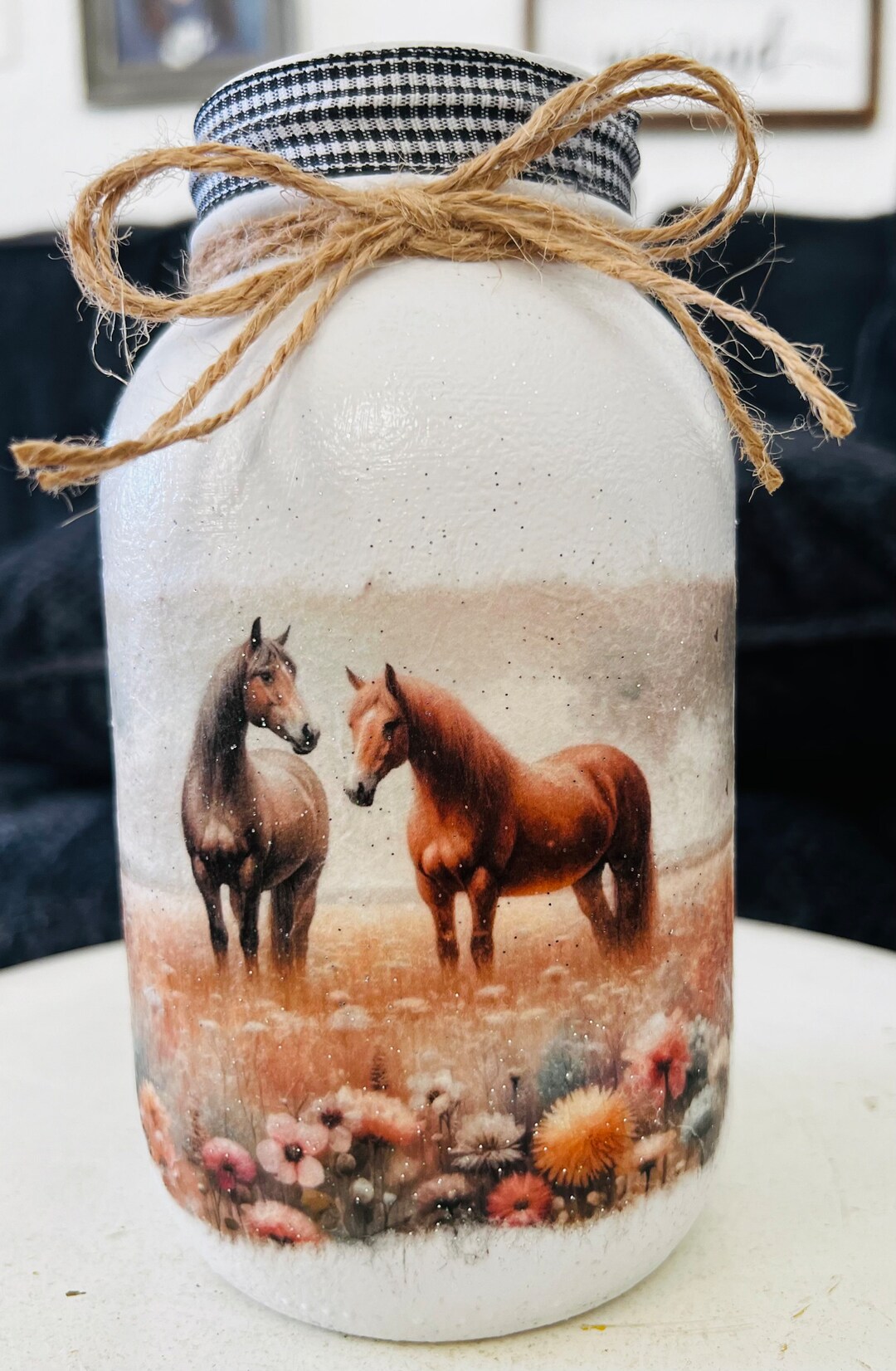 Horse Mason Jar - Etsy