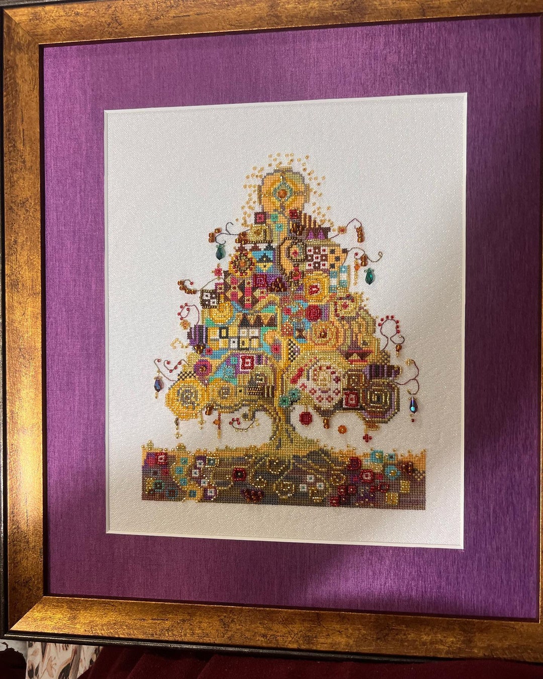Limited Edition Klimt Tree by Nora Corbett - Etsy