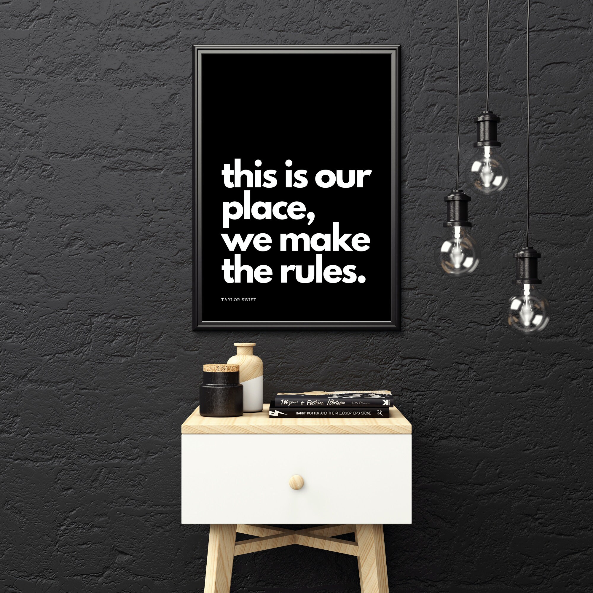 Taylor Swift Lyric Poster, Lover Lyrics, Taylor Swiftie Merch ...