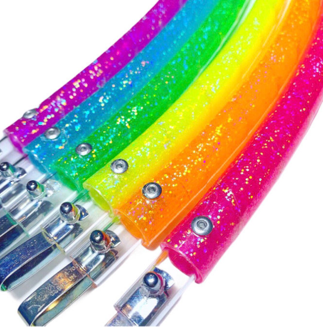 UV Rainbow Shimmer Sectional Taped Polypro Dance Hoop - Etsy