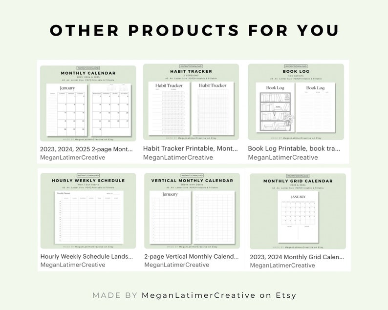 2024-2025 Master Planner Printable: Elevate Your Productivity With Our ...