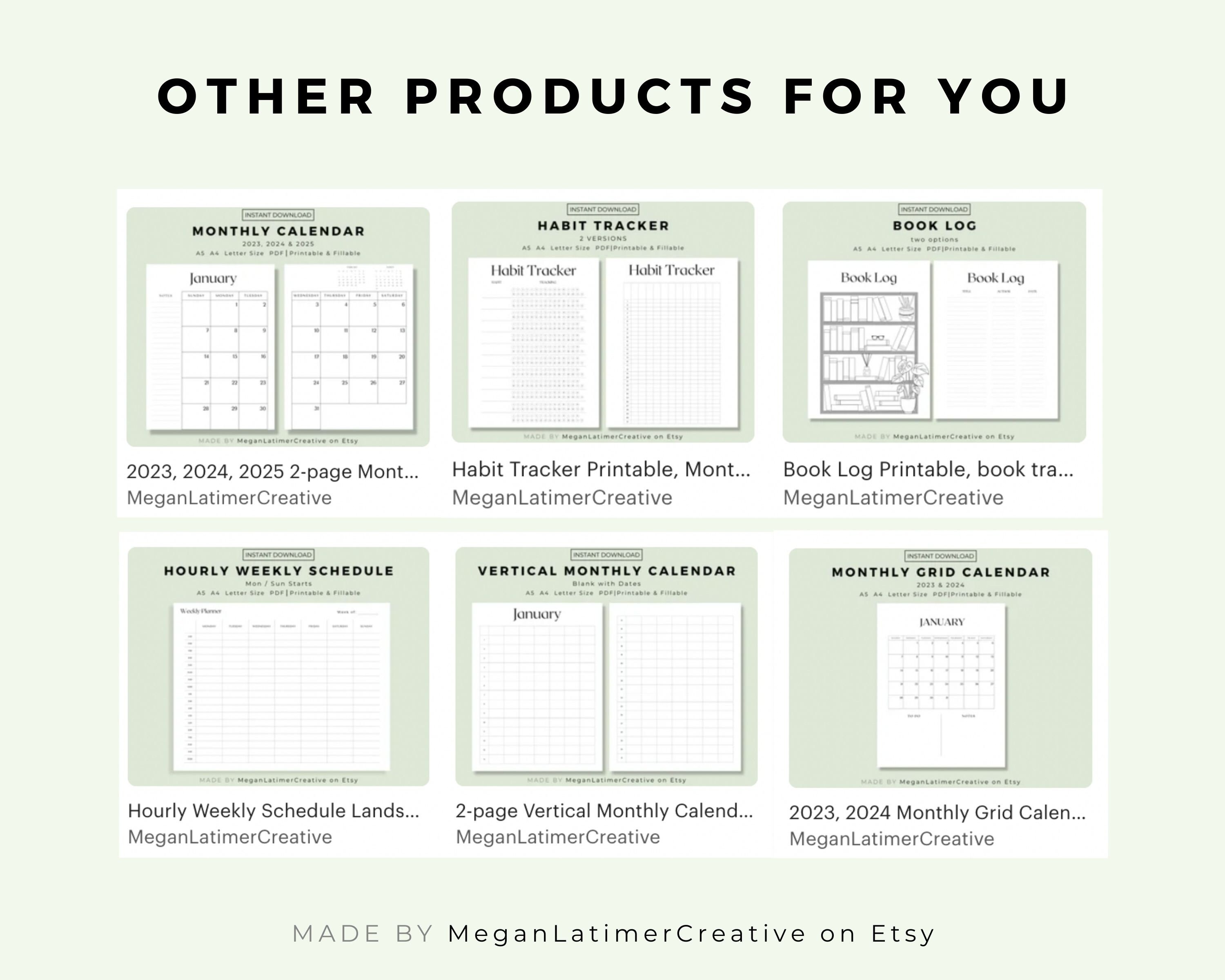 2024-2025 Master Planner Printable: Elevate Your Productivity With Our ...