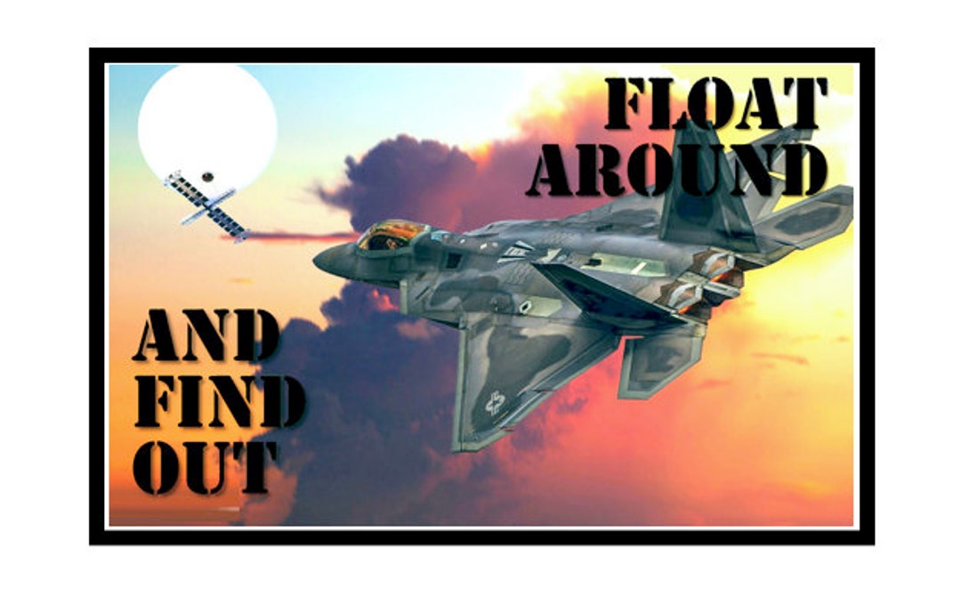 Float Around and Find Out Morale Patch (2X3 Velcro Backed) - Etsy