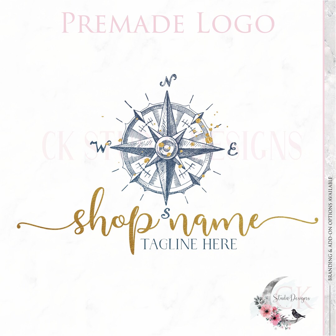 Premade Logo Watermark Travel Logo, Travel Logo Design, Travel Agent ...