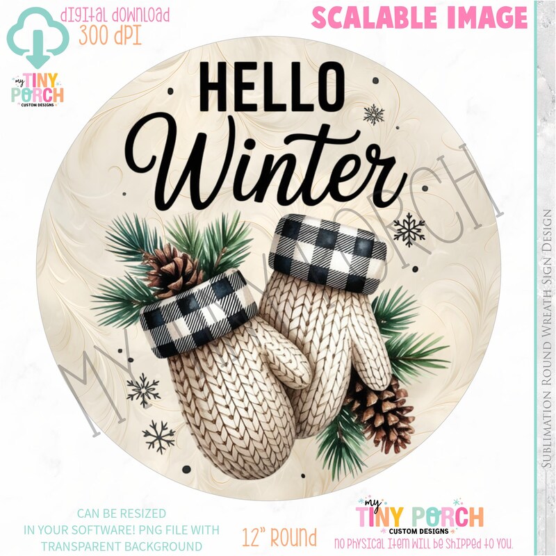 Wreath Sign Winter - Etsy