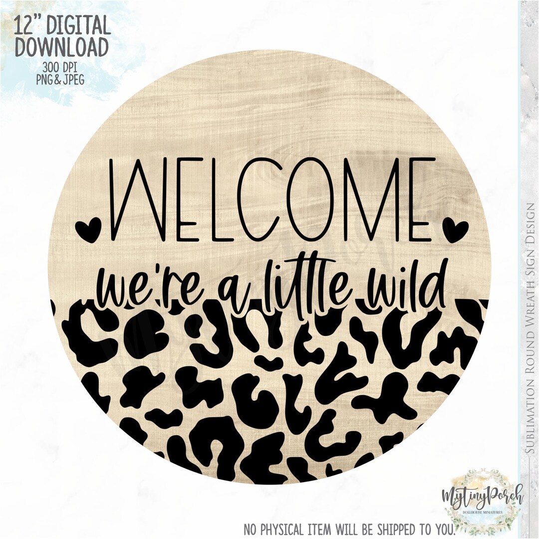 Sublimation Sign, Welcome Wreath PNG, Home Sweet Home Wreath Signs ...