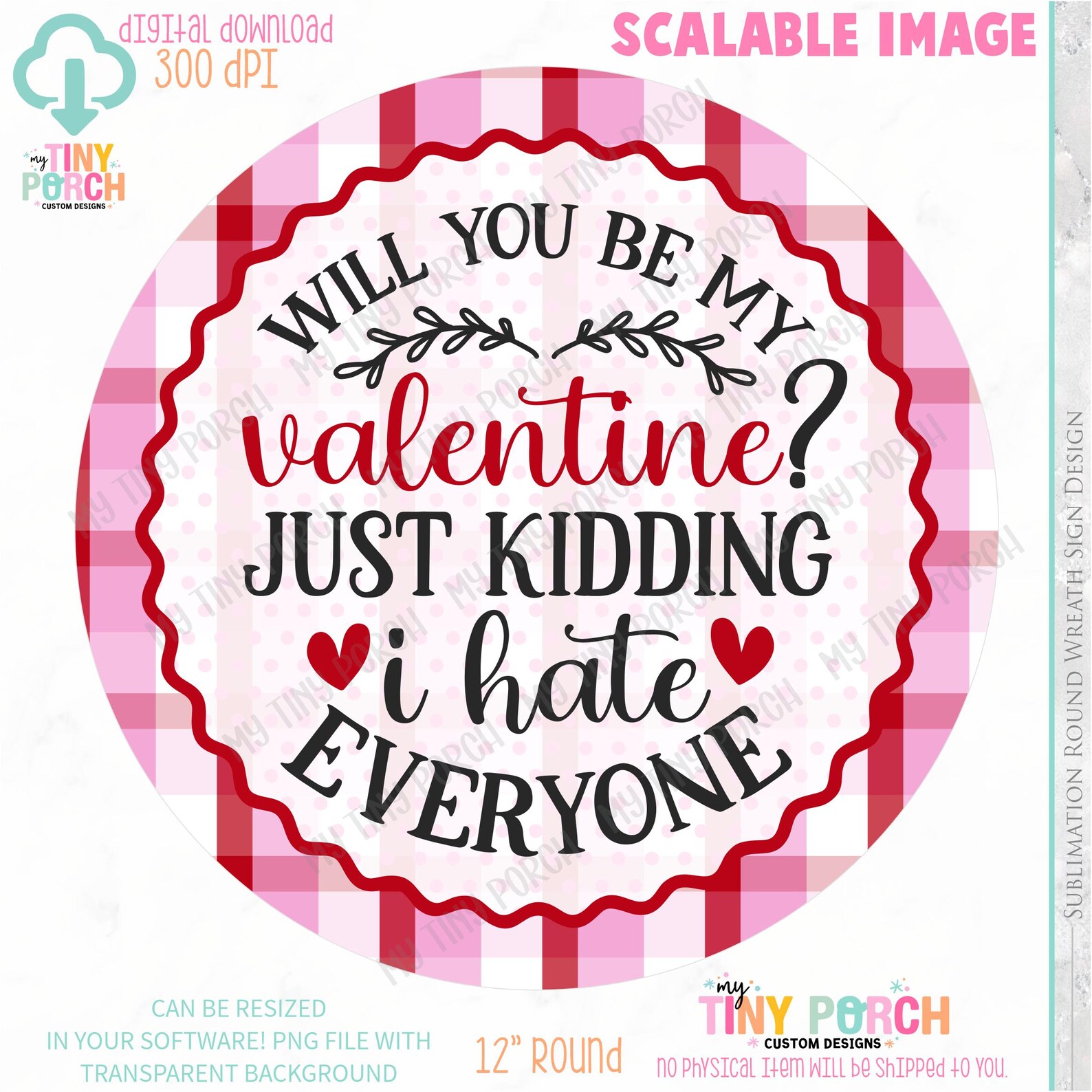 Valentines Day Welcome Wreath Sign PNG - Etsy