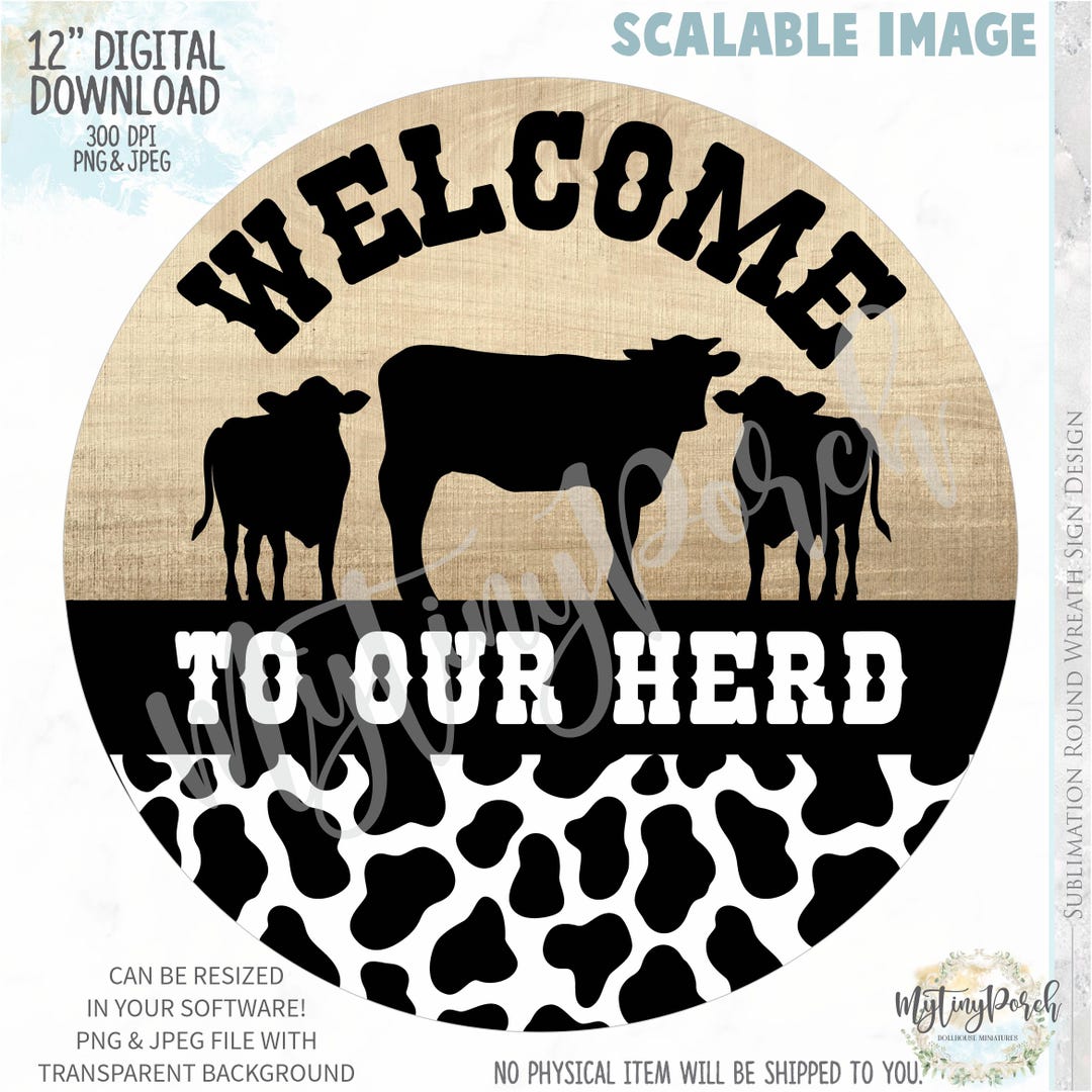 Sublimation Sign, Welcome Wreath PNG, Wreath Signs, Welcome Wreath Sign ...
