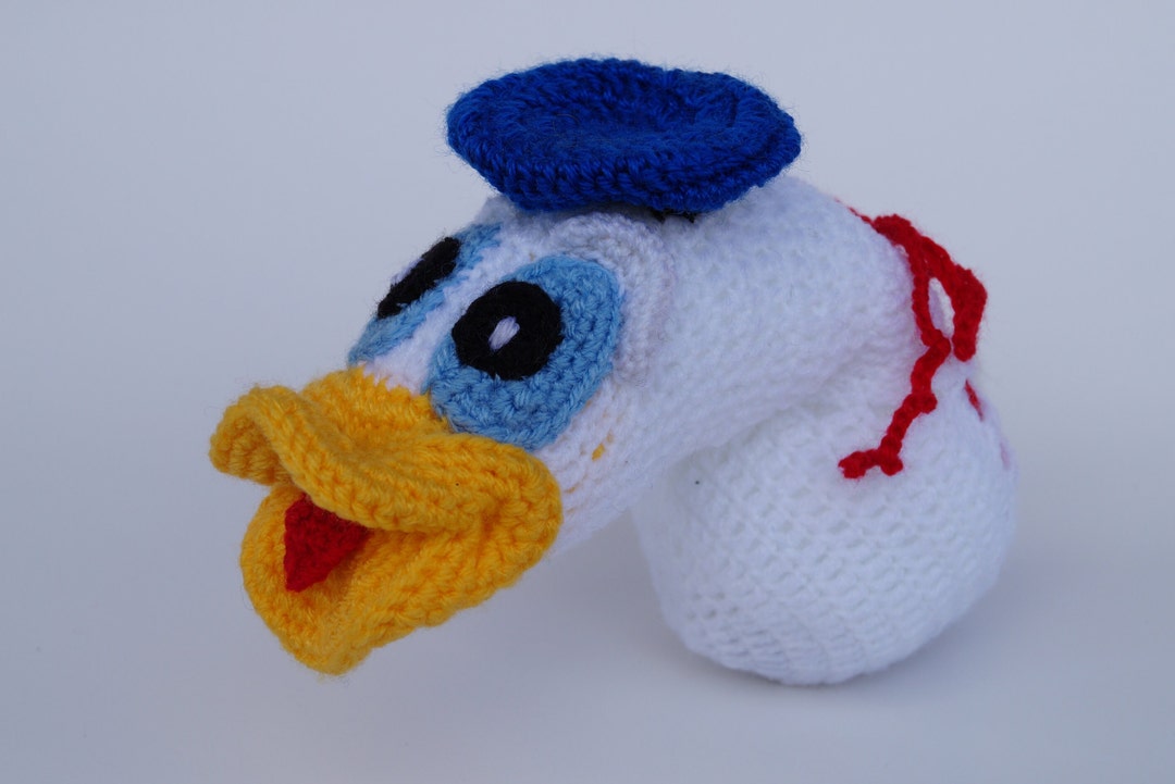 Crochet Donald Duck Willy Warmer, Gag Gift - Etsy