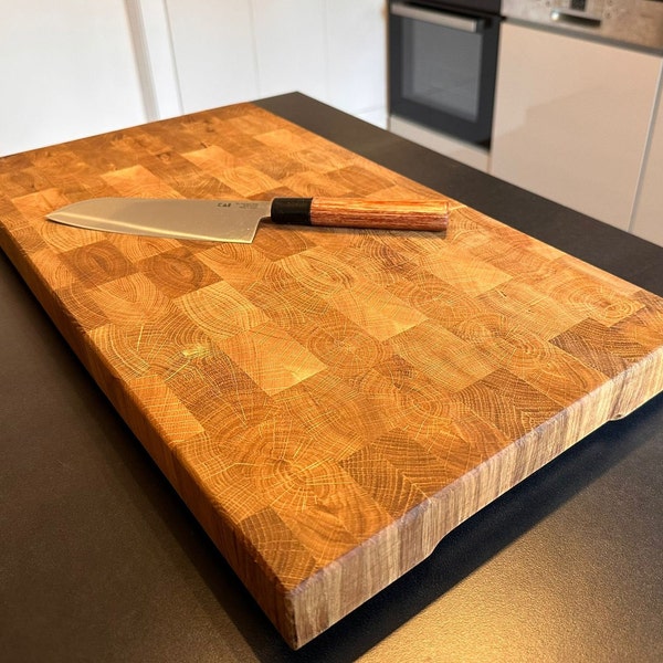 End Grain Cutting Board - Etsy