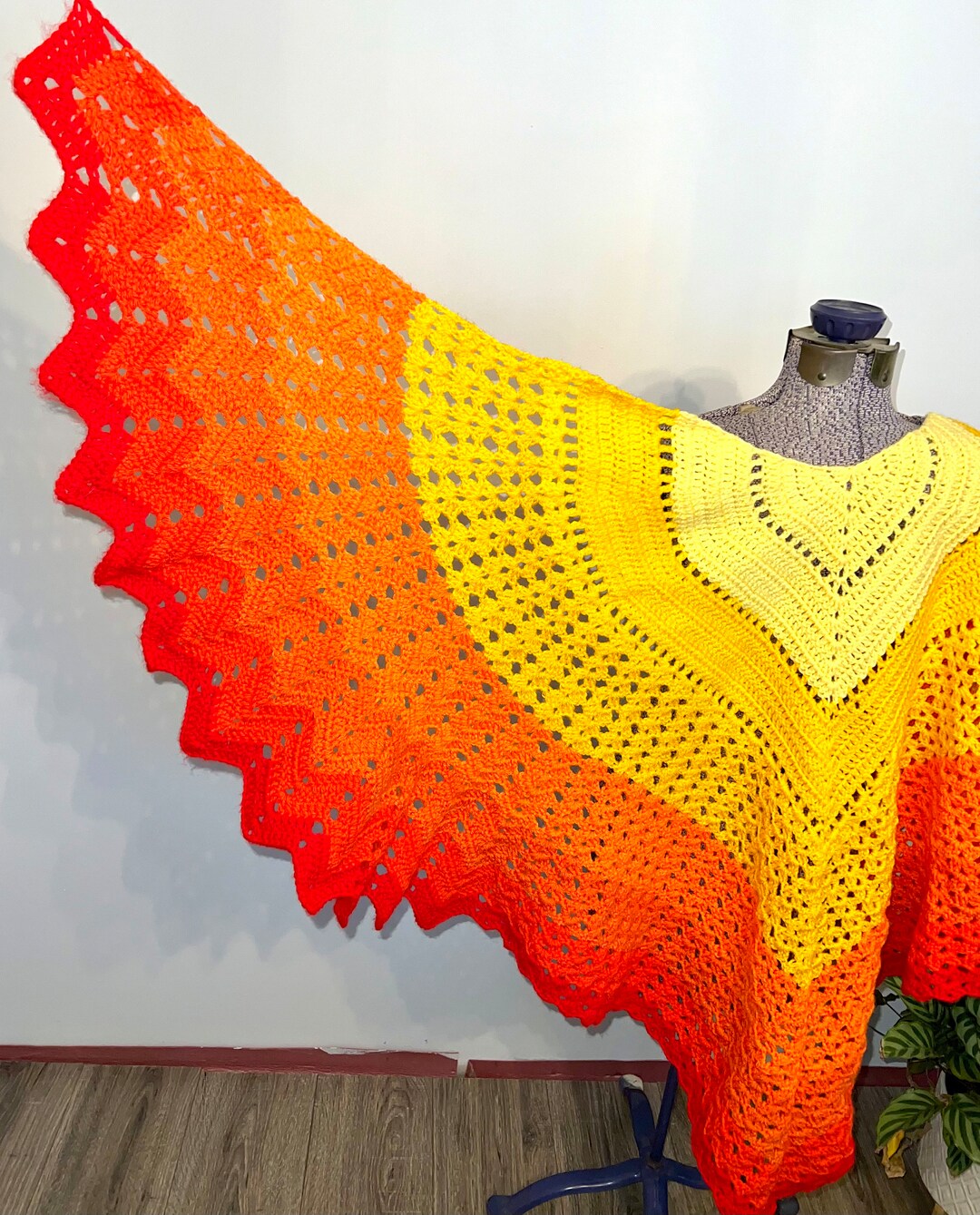 Phoenix Shawl - Etsy