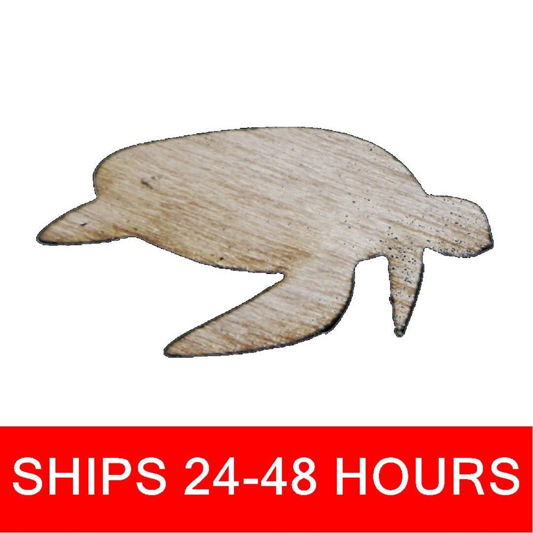 Unfinished Detailed Turtle or Painted Wood Cutouts, Wooden Turtles ...