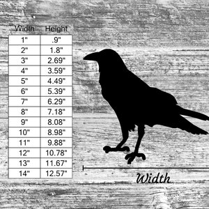 Unfinished Crow or Painted Wood Cutouts Set Wooden Raven Crow Ornament ...