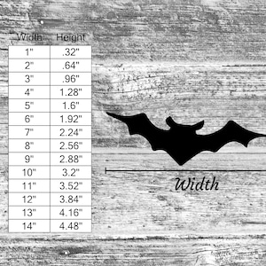 Unfinished Bat or Painted Wood Cutouts Set Wooden Bats Bat Ornament Bat ...
