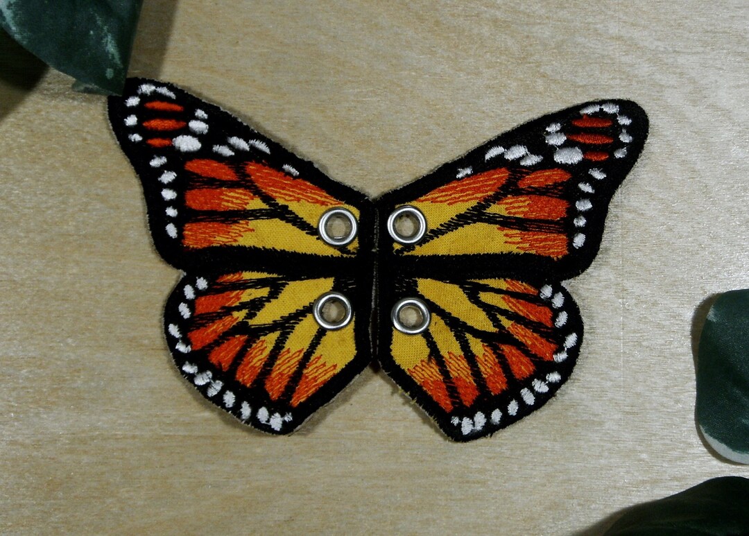 Butterfly Shoe Wings, Monarch Buttefly Shoe Clips Accessories, Boot ...