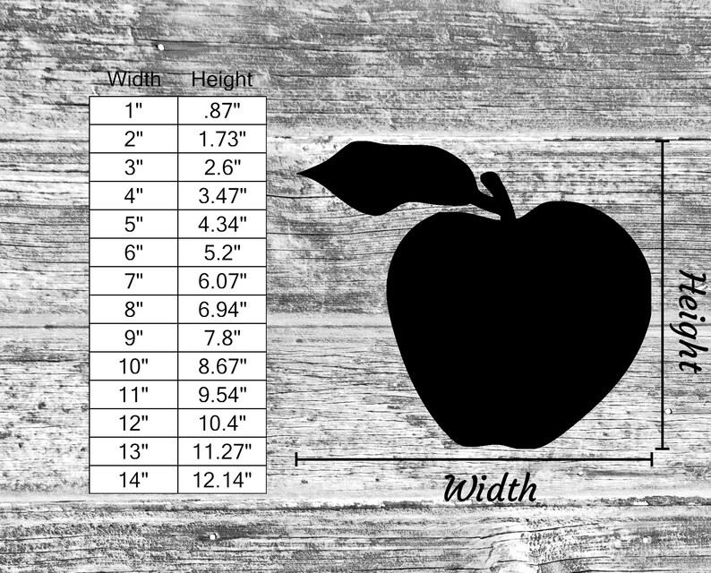 Unfinished Apple or Painted Wood Cutouts Wooden Apple Ornament Apple ...