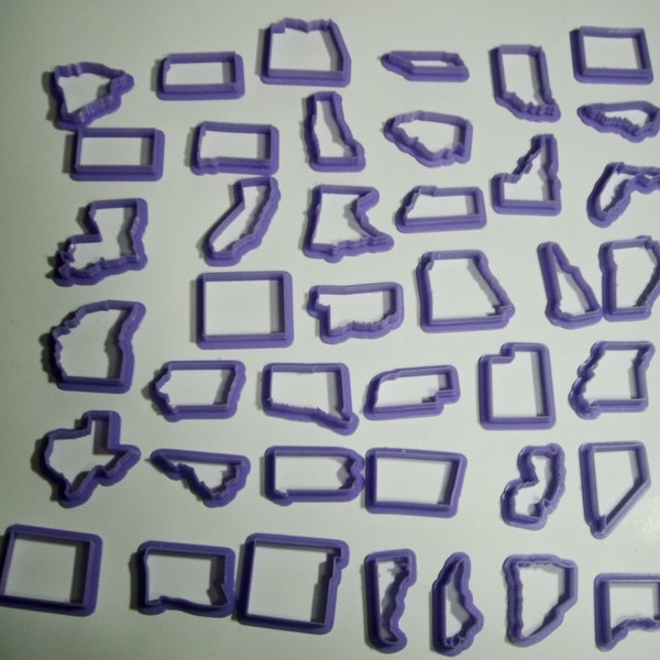 Texas State Map - Etsy