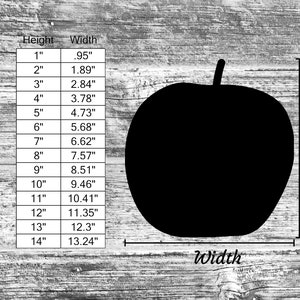 Unfinished Apple or Painted Wood Cutouts Wooden Apple Ornament Apple ...