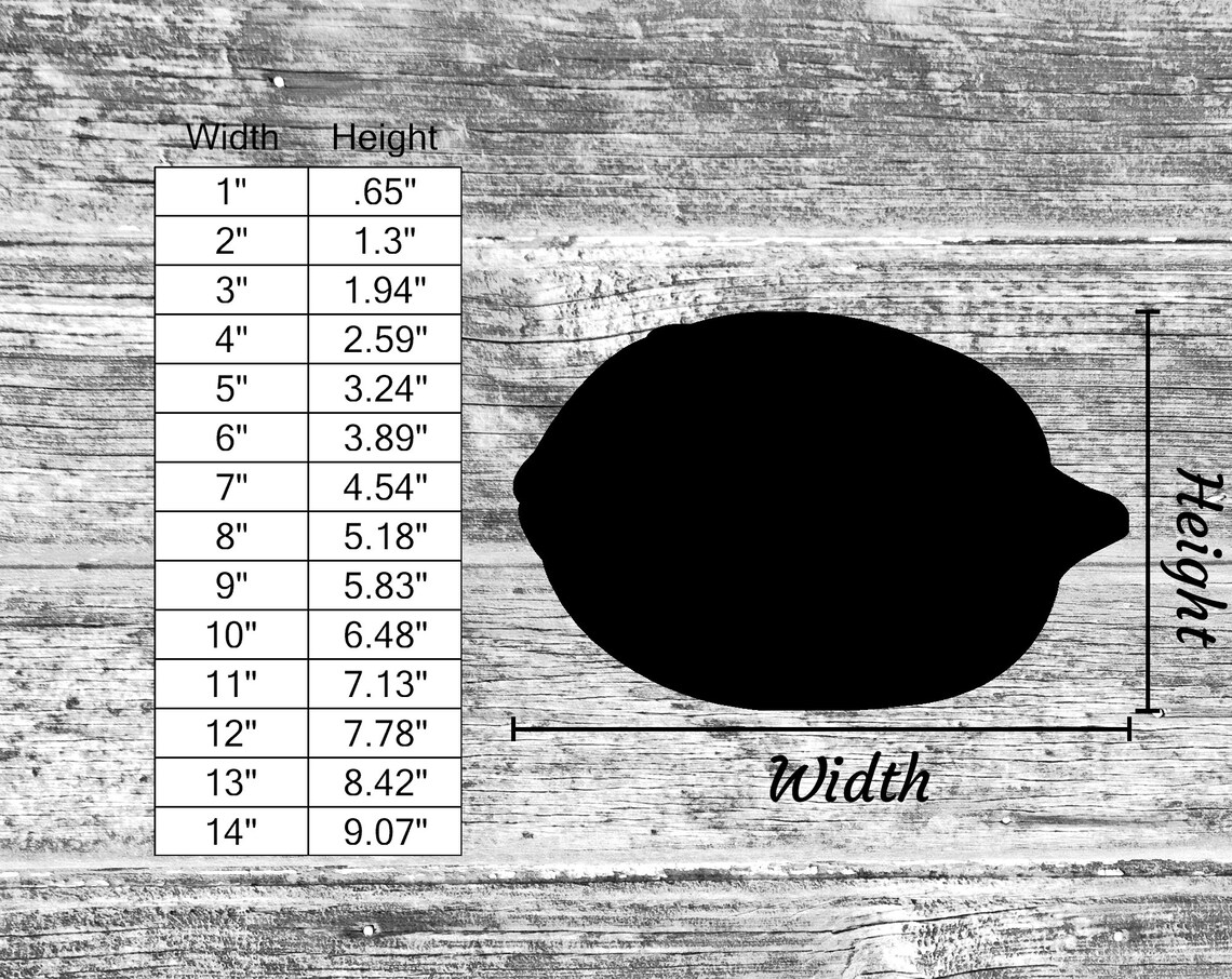 Unfinished Lemon Lime or Painted Wood Cutouts Wooden Lemons Ornament ...