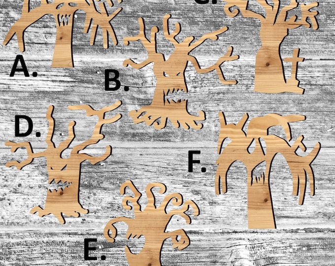 Unfinished Monster Zombie Hand or Painted Wood Cutouts Set Wooden Hands ...