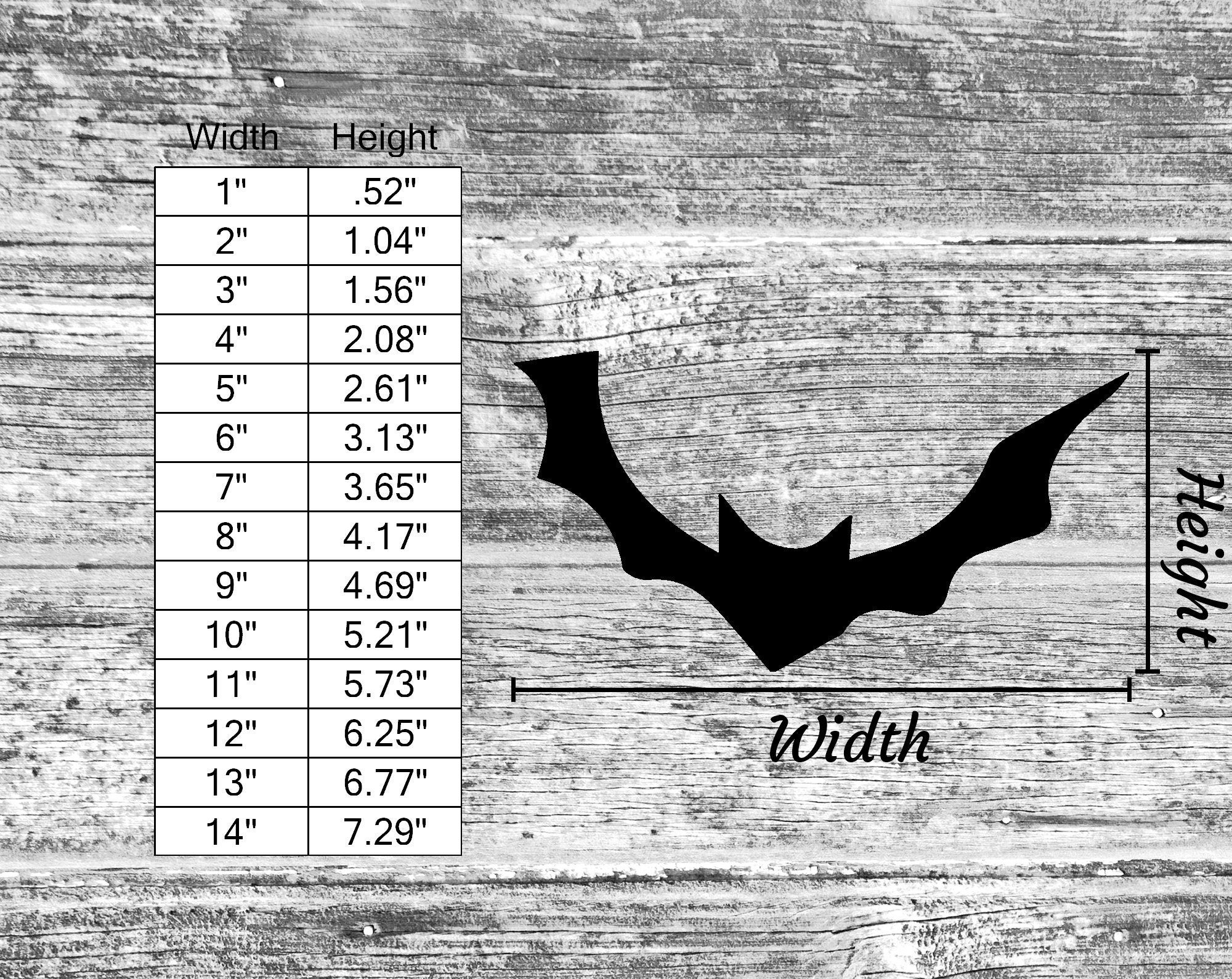 Unfinished Bat or Painted Wood Cutouts Set Wooden Bats Bat Ornament Bat ...