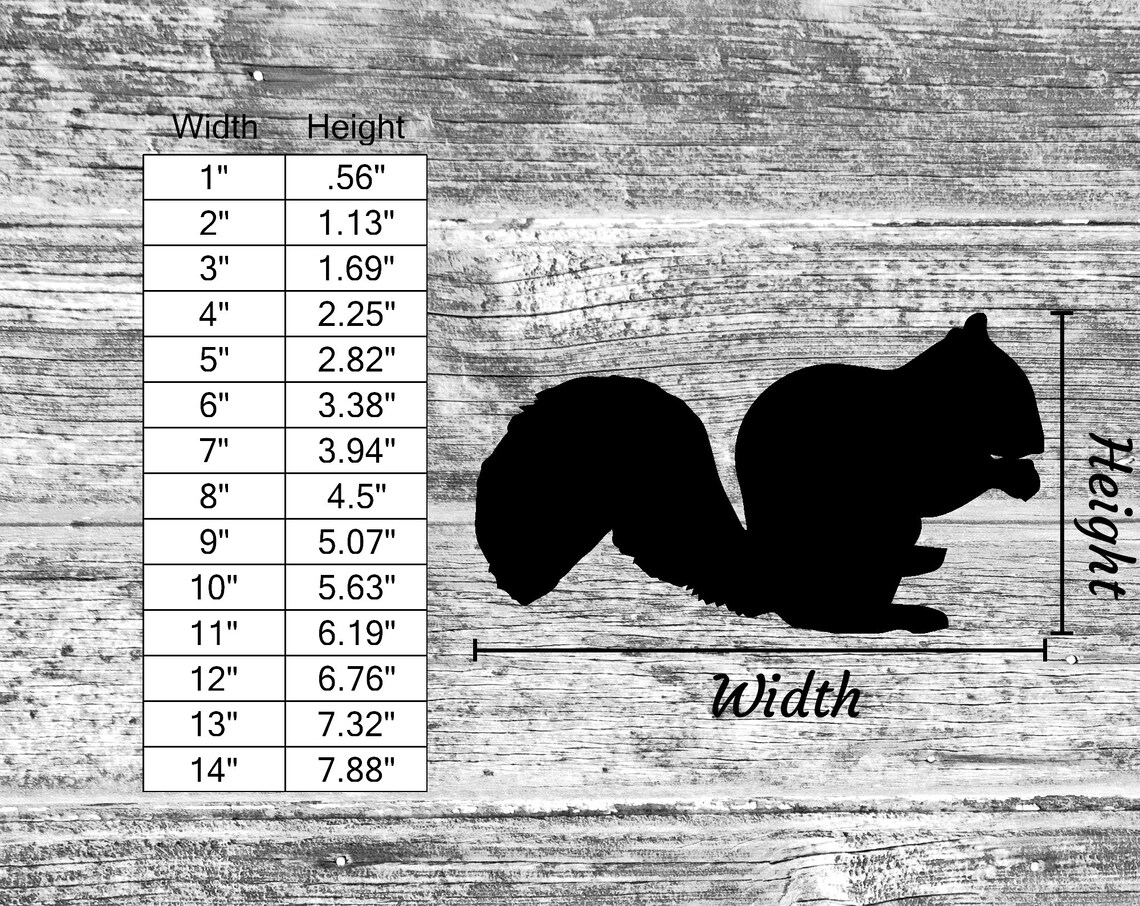 Unfinished Squirrels or Painted Wood Cutouts Set Wooden Squirrels ...