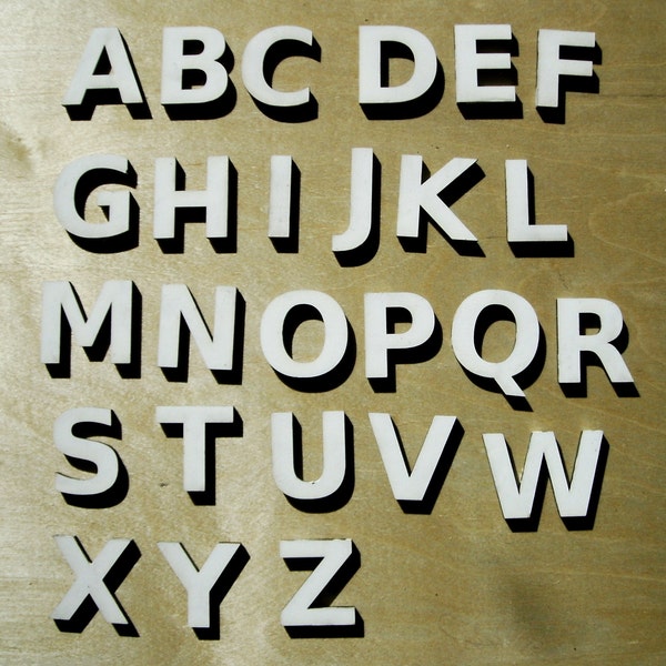 Wooden Letters - Etsy