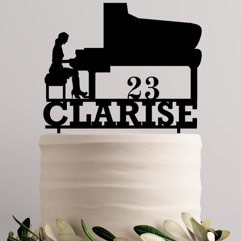 Music Cake Toppers - Etsy