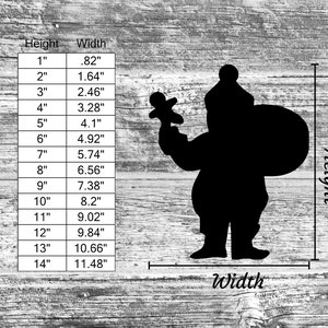 Unfinished Santa or Painted Wood Cutouts Set Wooden Santas Santa Sled ...