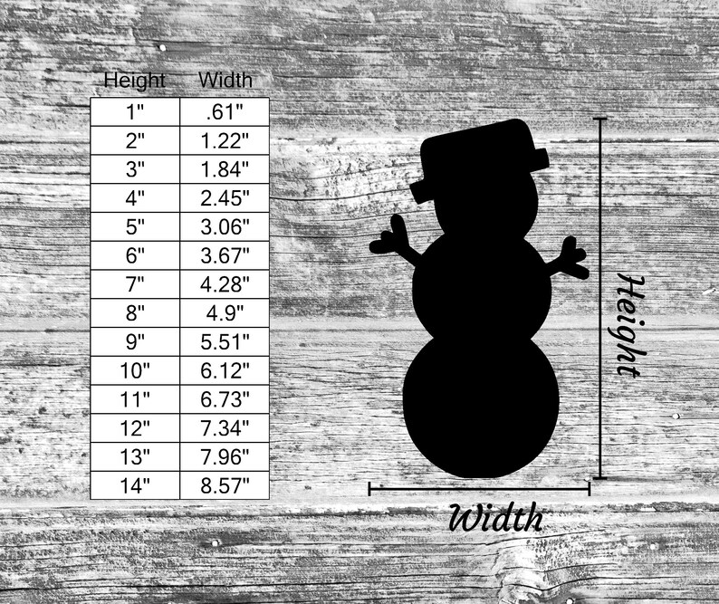 Unfinished Snowmen or Painted Wood Cutouts Set Wooden Snowmen Snow Man ...