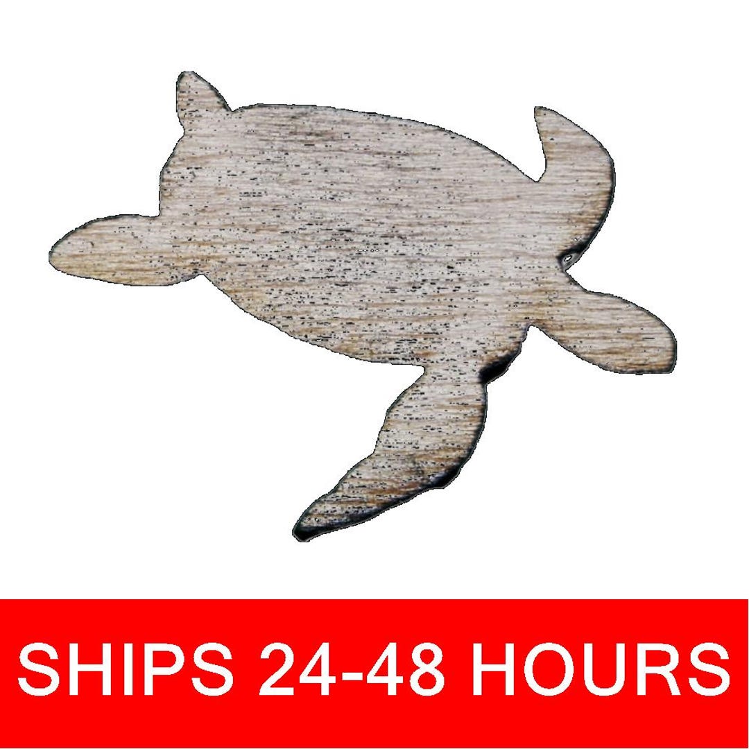 Unfinished Turtle or Painted Wood Cutouts, Wooden Turtles, Tortoise ...
