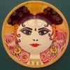 DORIS - Decorative Plates, Quirky, Groovy, Unusual, Faces, Colourful ...