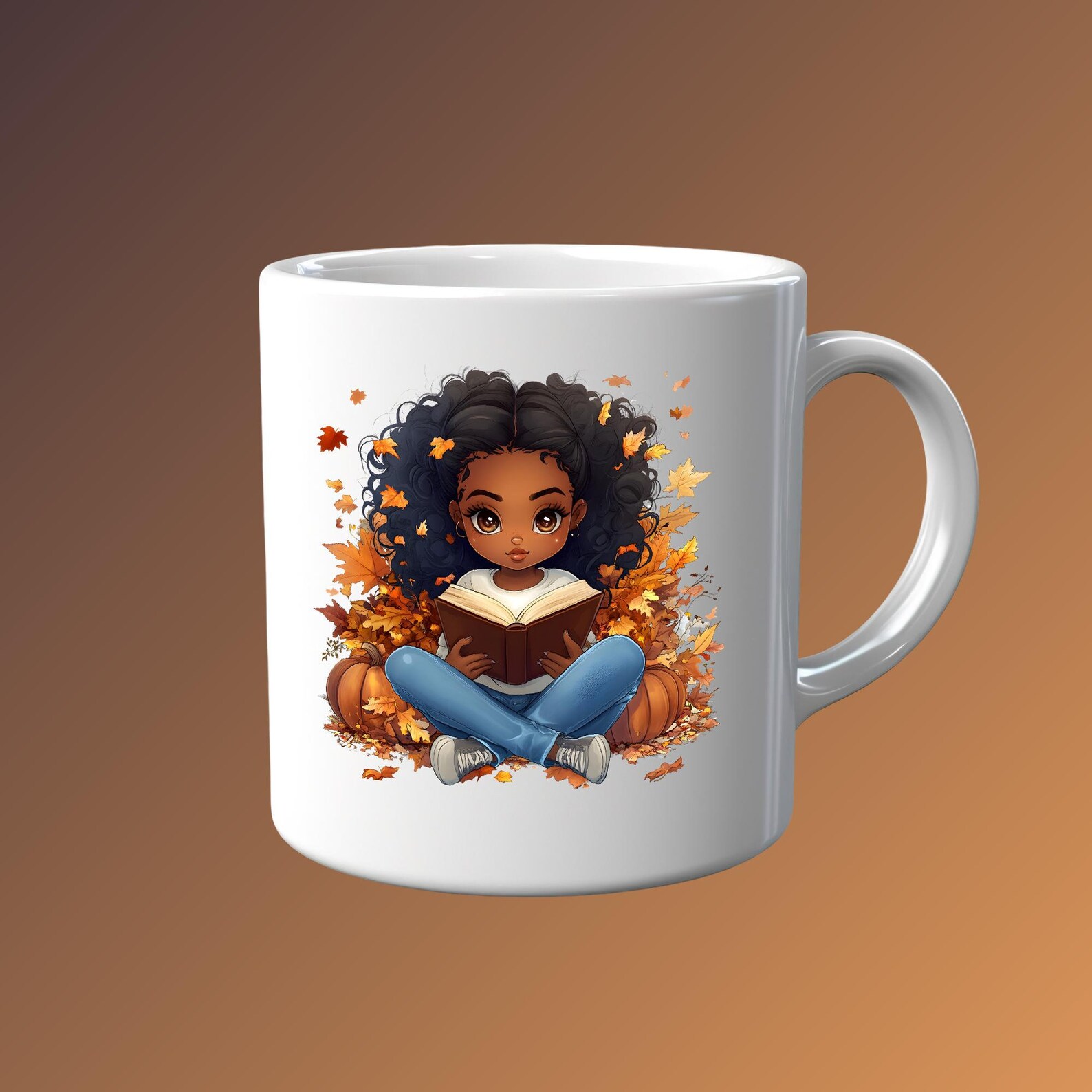 Chibi Fall Friends Clipart PNG - Etsy