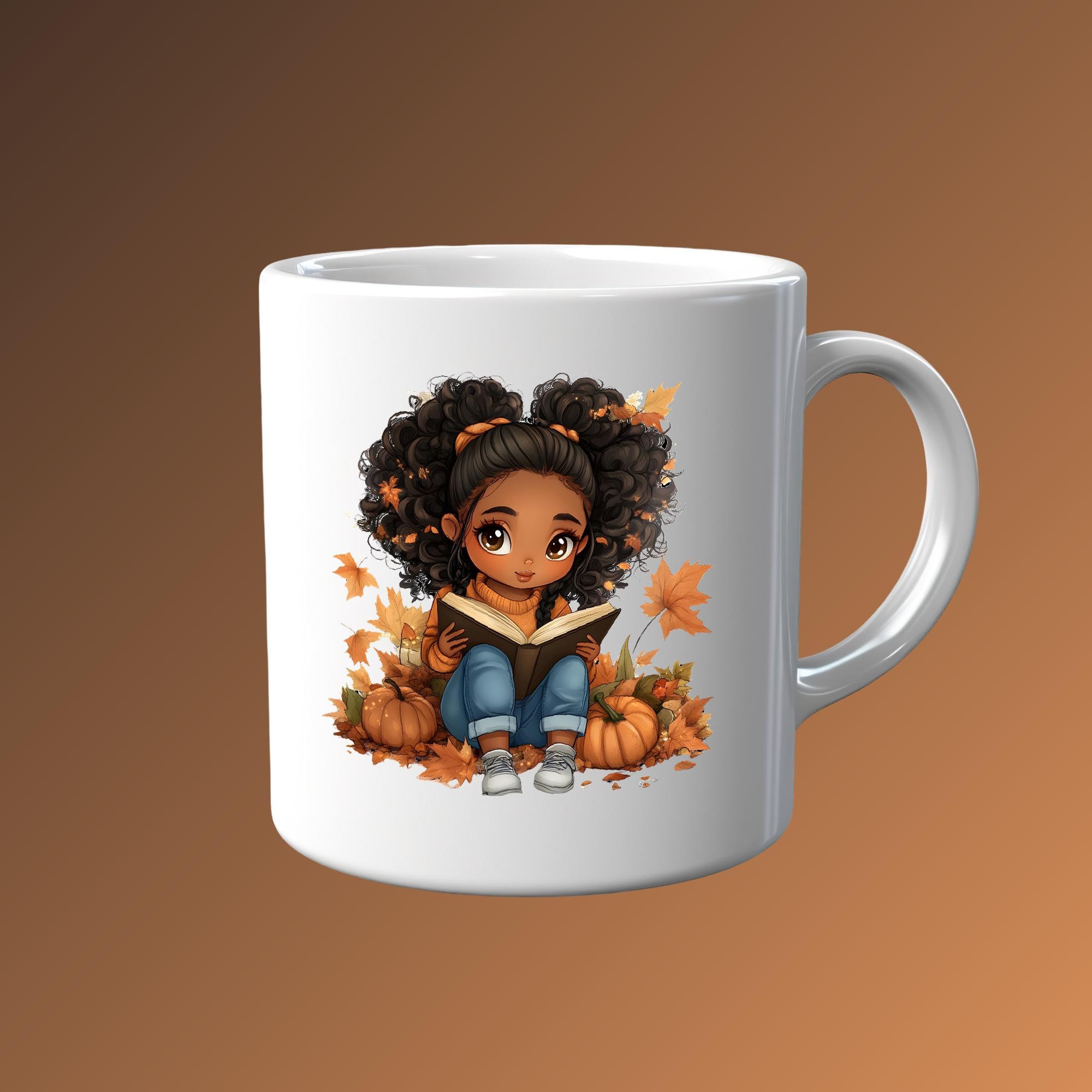 Chibi Fall Friends Clipart PNG - Etsy