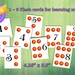 Printable Animal Alphabet Flash Cards BONUS Numerals 1 - 9 Adorable ...