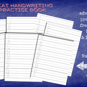 Printable Neat Handwriting Practice Sheets | Practice Writing Digital ...