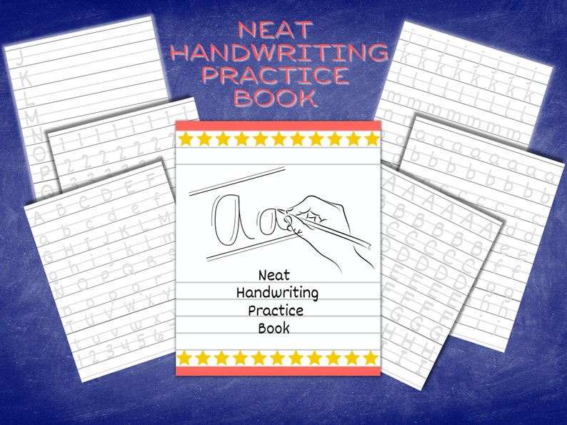 Printable Neat Handwriting Practice Sheets | Practice Writing Digital ...