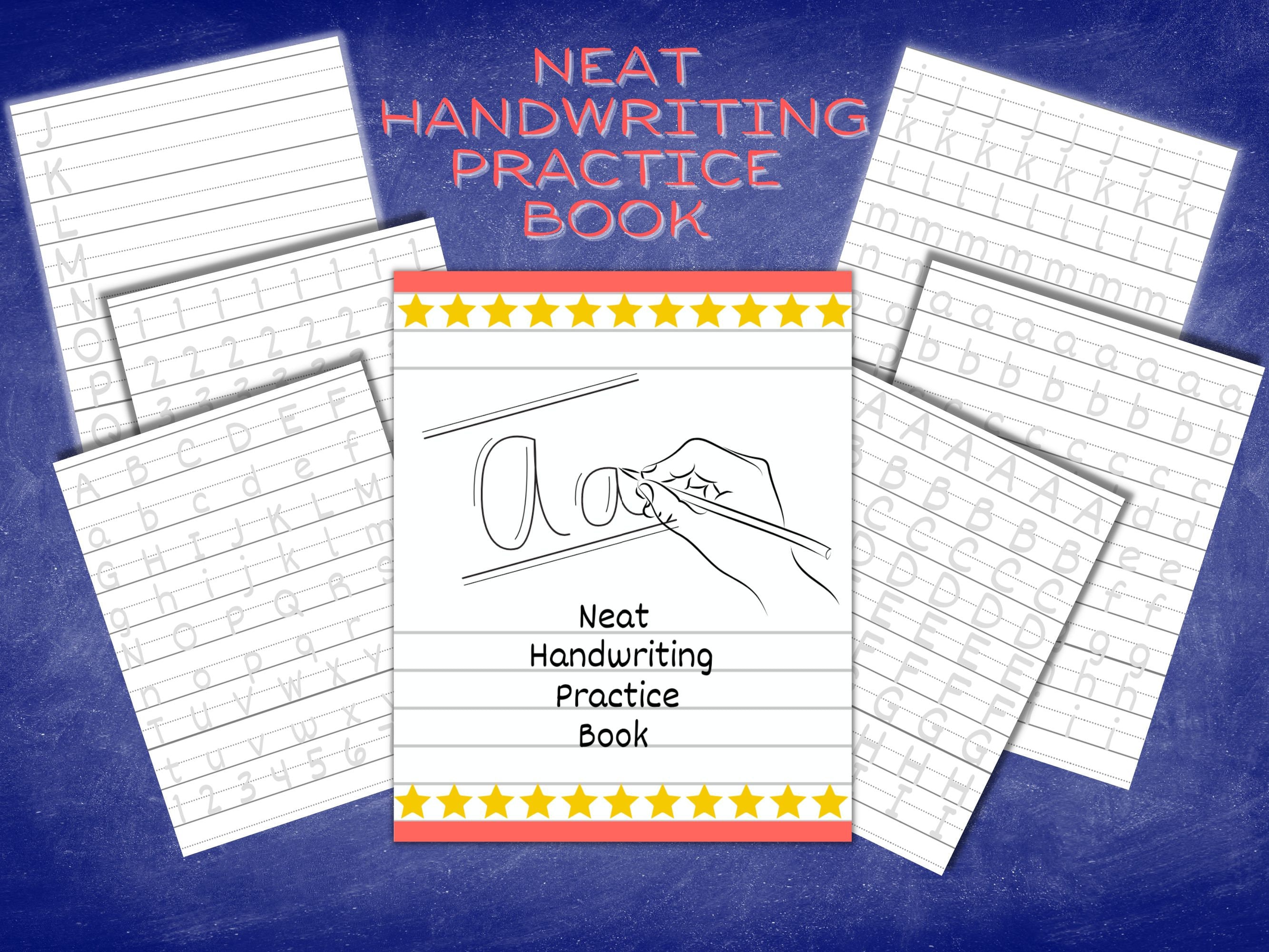 Printable Neat Handwriting Practice Sheets | Practice Writing Digital ...