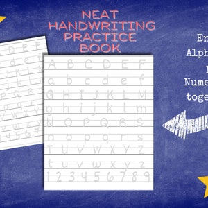 Printable Neat Handwriting Practice Sheets | Practice Writing Digital ...