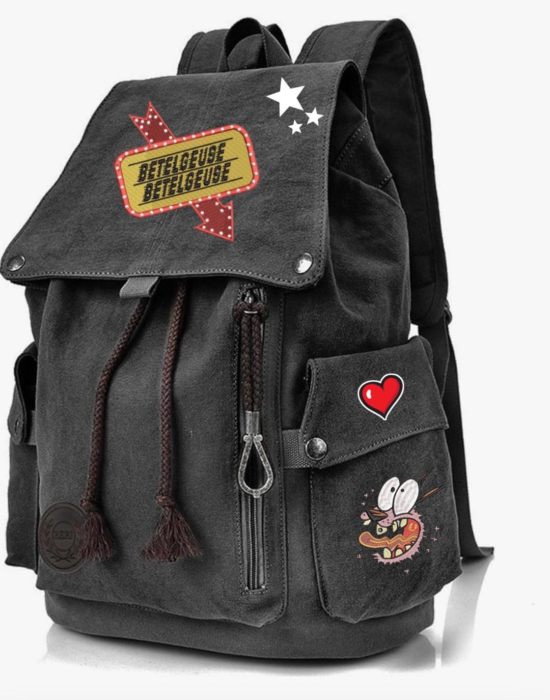 Beetlejuice Betelgeuse Inspired Neon Sign Embroidered Iron on Applique ...